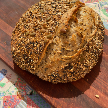 Multi Seed Sourdough Bread - Our Daily Bread